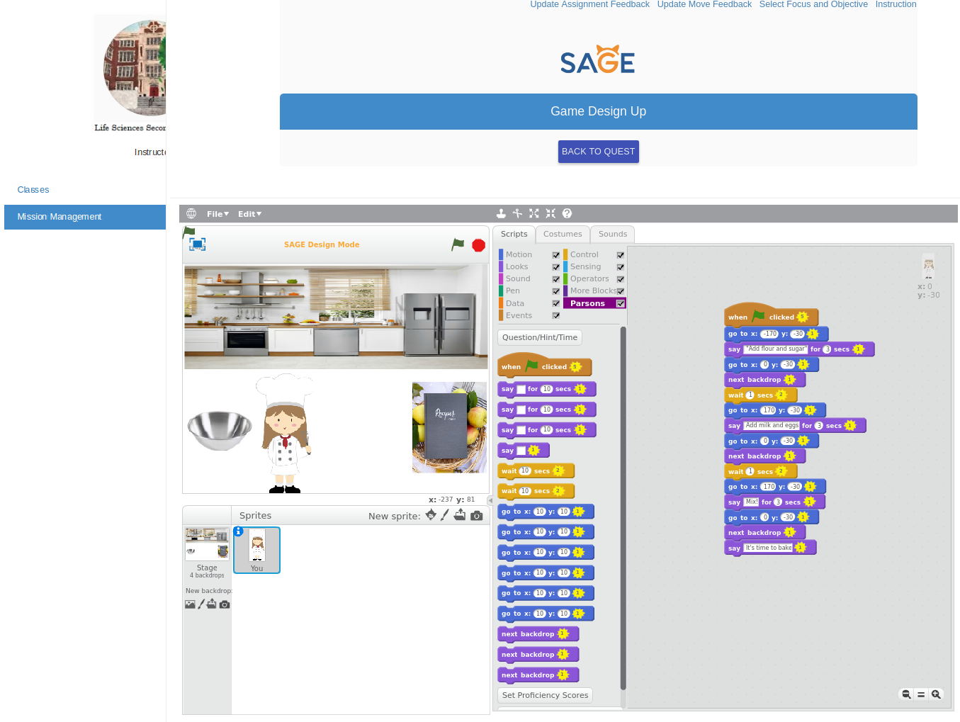 Sequences Instructions - Learning Computational Thinking Efficiently with Block-based Parsons ...
